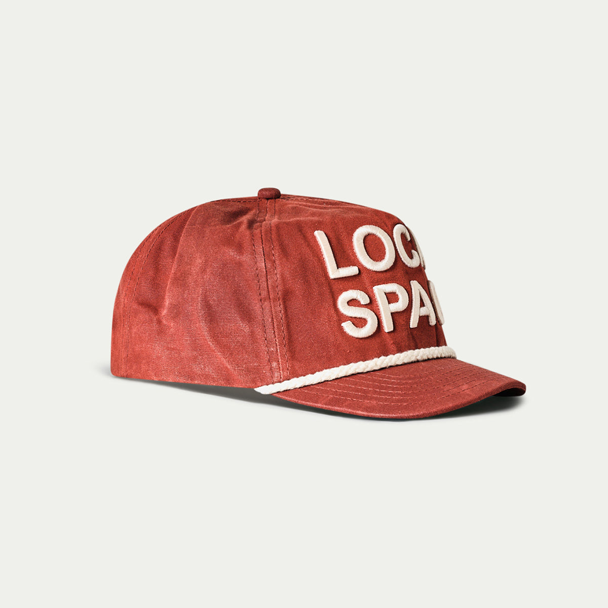 Waxed Orange Vintage-Inspired Snapback | Merch Cap | Local Space ...